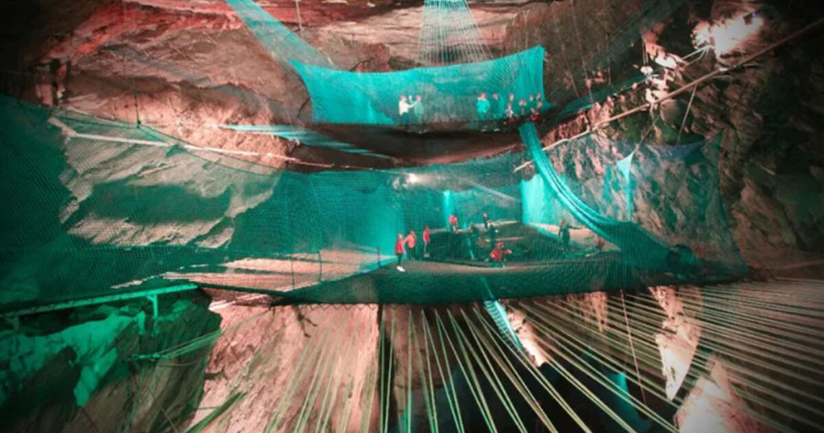 Llechwedd Slate Caverns North Wales: A Bouncy Day Below